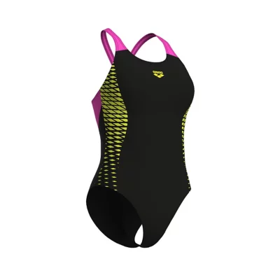 Maillot De Bain 1 Pièce Femme Openings Noir et rose ARENA | INTERSPORT