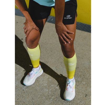 Manchons De Running Adulte BOOSTER ELITE EVOLUTION JAUNE BV SPORT ...