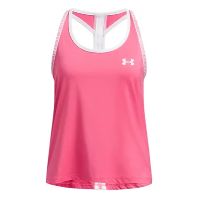 Débardeur De Training Fille Knockout Rose UNDER ARMOUR | INTERSPORT