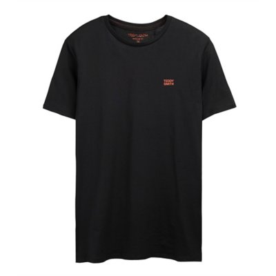 Tee-shirt À Manches Courtes Homme TEE Noir TEDDY SMITH | INTERSPORT