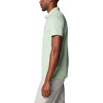 Polo De Randonnée À Manches Courtes Homme Nelson Point COLUMBIA ...