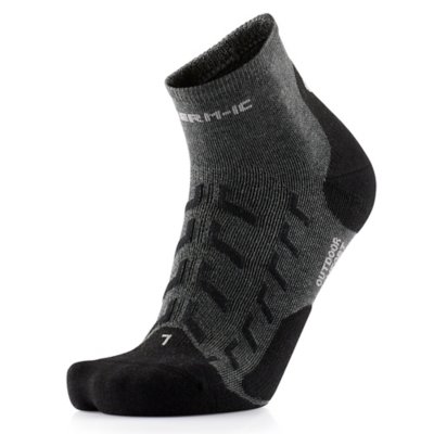 Chaussettes De Randonnée Homme Outdoor Comfort Gris et noir THERMIC ...