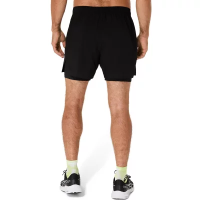 Short De Running Homme Core 2n1 5in Noir ASICS | INTERSPORT