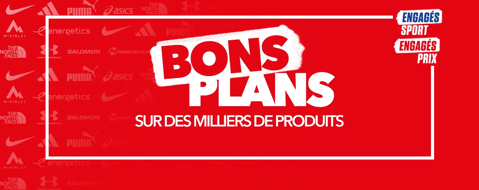 Bons plans Intersport : les marques à prix cassés