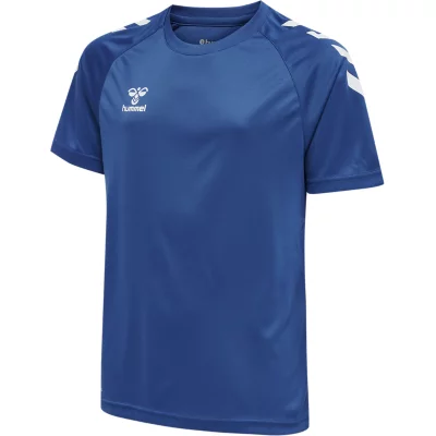Tee-shirt À Manches Courtes Enfant HMLCORE XK CORE POLY Bleu HUMMEL ...
