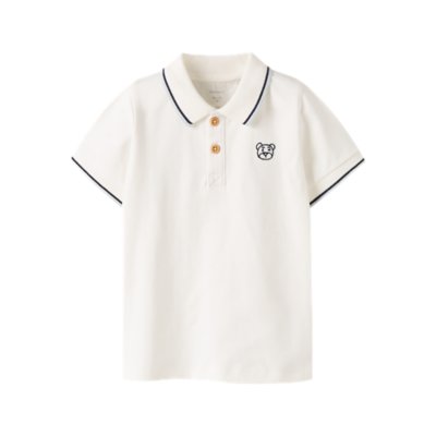 Polo À Manches Courtes Garçon Dakan Blanc NAME-IT | INTERSPORT