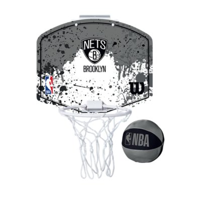 Panier De Basket Mural NBA TEAM MINI HOOP BROOKLYN NETS NOIR WILSON ...