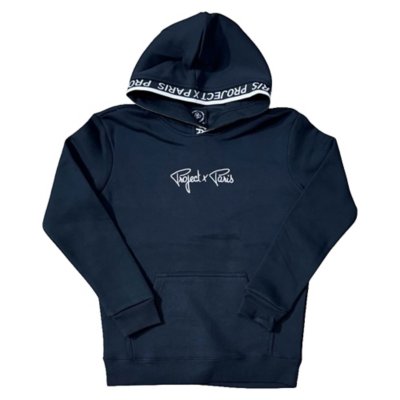 Sweatshirt À Capuche Garçon Logoté Bleu PROJECT X PARIS | INTERSPORT