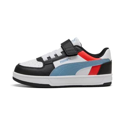 Sneakers Enfant Caven 2.0 Block AC+ Blanc, bleu et noir PUMA | INTERSPORT