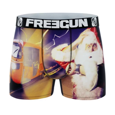 Boxer Garçon Noël Multicolore FREEGUN | INTERSPORT