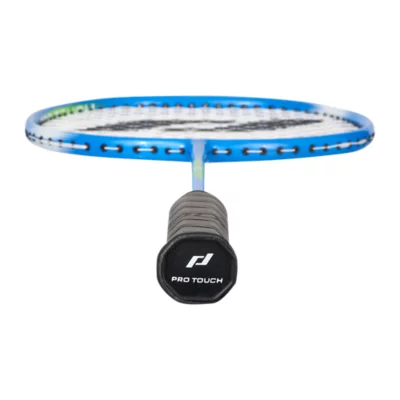 Raquette De Badminton Cordée Adulte Speed 300 Bleu, vert et blanc PRO ...