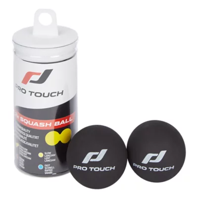 Balle De Squash ACE SQUASH Noir et jaune PRO TOUCH | INTERSPORT