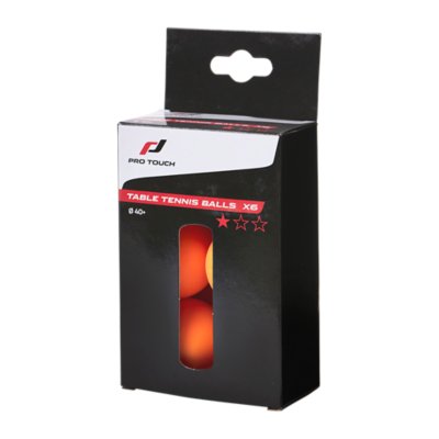 Balles De Tennis De Table PRO BALL 1 STAR X6 PRO TOUCH | INTERSPORT