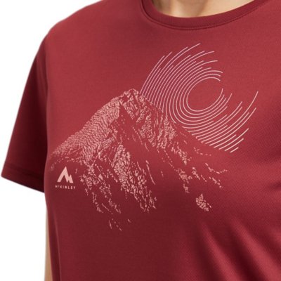 Tee Shirt De Randonnée À Manches Courtes Femme Riggo Mckinley Intersport