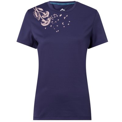 Tee Shirt De Randonnée À Manches Courtes Femme Rimmo Mckinley Intersport