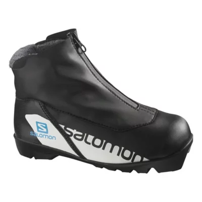 Chaussures De Ski De Fond Enfant XC RC NOCTURNE PROLINK Noir et bleu ...