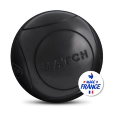 3 Boules De Pétanque Compétition Match Strie G D74/690G NOIR OBUT ...