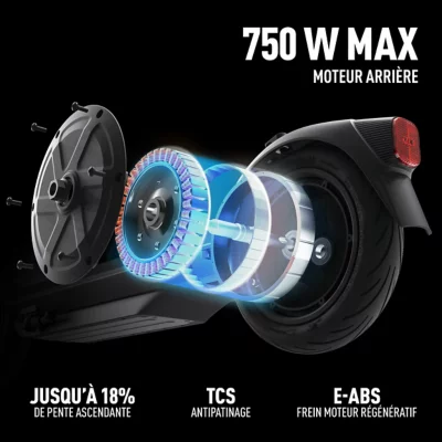 Trottinette Électrique E2 Pro E Powered By Segway Noir NINEBOT | INTERSPORT