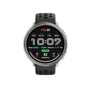 Montre GPS & Cardio Active 2 Noir AMAZFIT | INTERSPORT