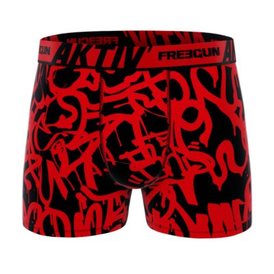 Boxer Homme COTON ROUGE FREEGUN | INTERSPORT
