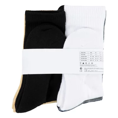 Chaussettes Garçon EVERYDAY ESSENTIALS 6PK CREW Multicolore NIKE ...