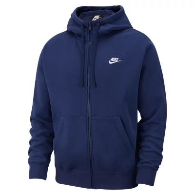 Sweatshirt Zippé À Capuche Homme Sportswear Club Fleece Bleu NIKE | INTERSPORT