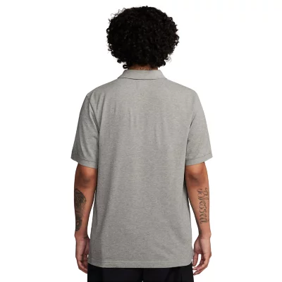 Polo À Manches Courtes Homme Club Gris et blanc NIKE | INTERSPORT