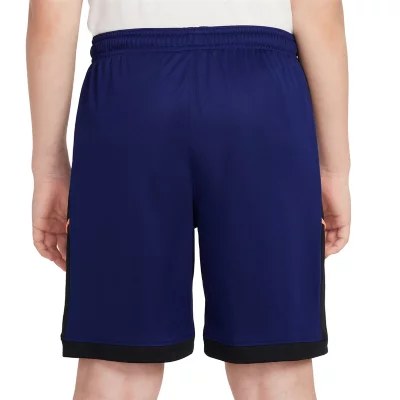 Short De Football Enfant Academy 25 Bleu, noir et orange NIKE | INTERSPORT