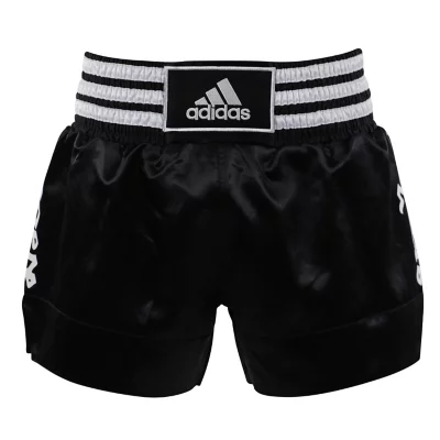 Short De Boxe Homme Thaï Noir et blanc ADIDAS | INTERSPORT