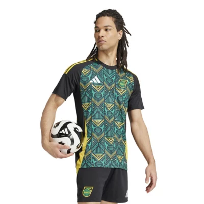 Maillot De Football Homme Jamaïque Extérieur 24/25 Noir ADIDAS | INTERSPORT