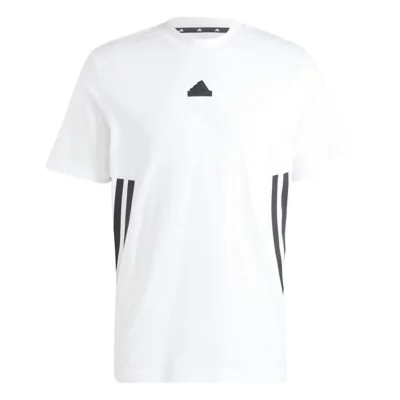Tee-shirt À Manches Courtes Homme 3 Bandes Future Icons Blanc ADIDAS ...