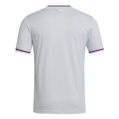 Maillot De Football Homme 75 Ans Olympique Lyonnais Anniversaire Blanc ...