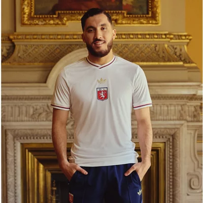 Maillot De Football Homme 75 Ans Olympique Lyonnais Anniversaire Blanc ...