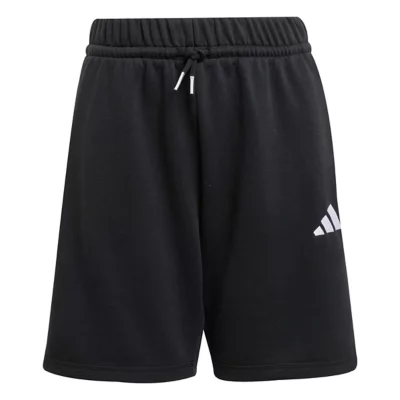 Short Garçon French Terry Slogan Noir ADIDAS | INTERSPORT