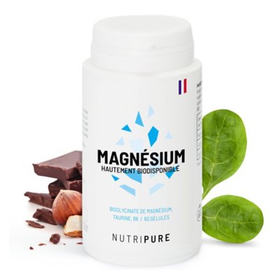 Complément BISGLYCINATE DE MAGNÉSIUM 60 GÉLULES NUTRIPURE | INTERSPORT