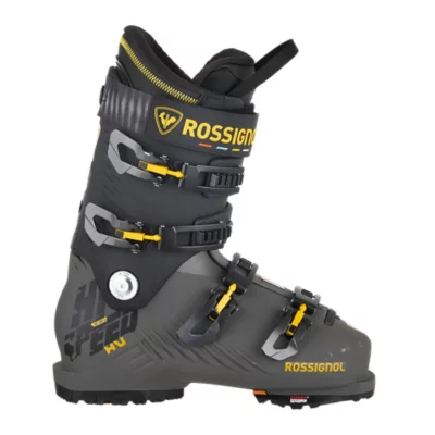 Chaussures De Ski Homme Hi-Speed 100 X HV GW Gris et jaune ROSSIGNOL | INTERSPORT